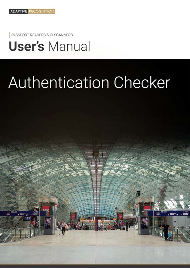 Authentication Software Add-Ons for AR ID Reading - Adaptive Recognition's documents