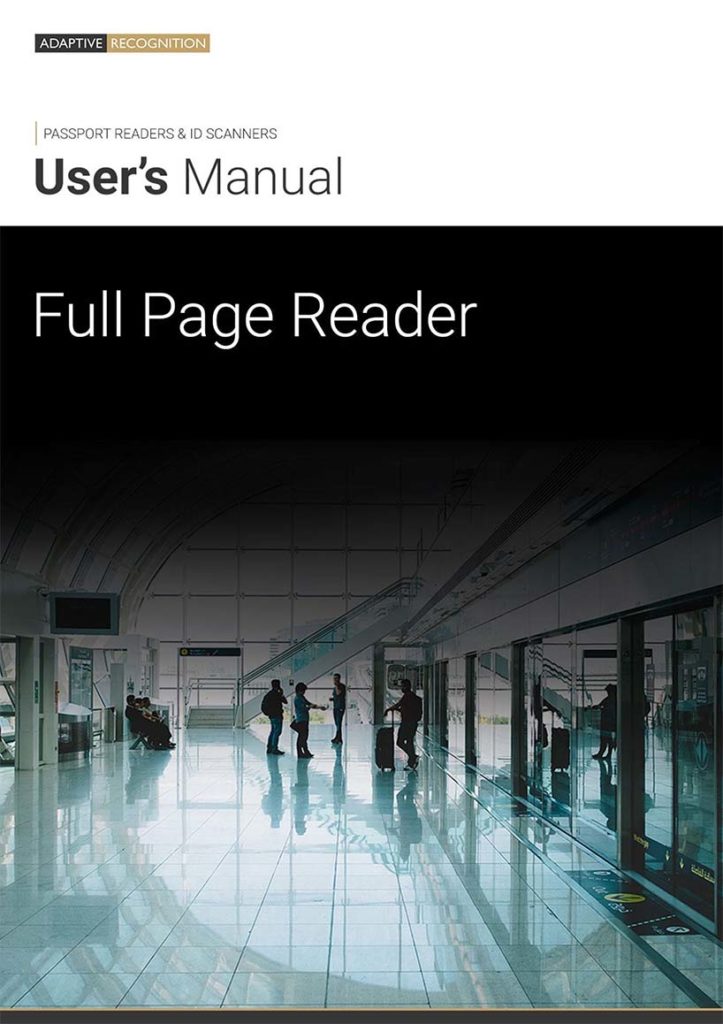 Passport Reader Software and SDK - Adaptive Recognition's documents