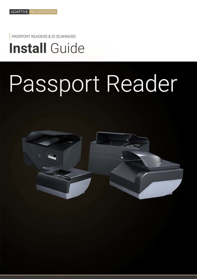 Passport Reader Software And Sdk Adaptive Recognitions Documents
