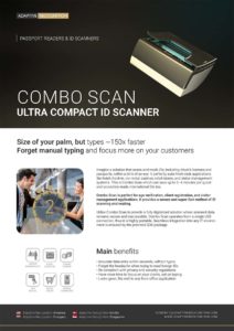 Combo Scan Full-Page ID1 and MRZ Scanner - Adaptive Recognition's documents