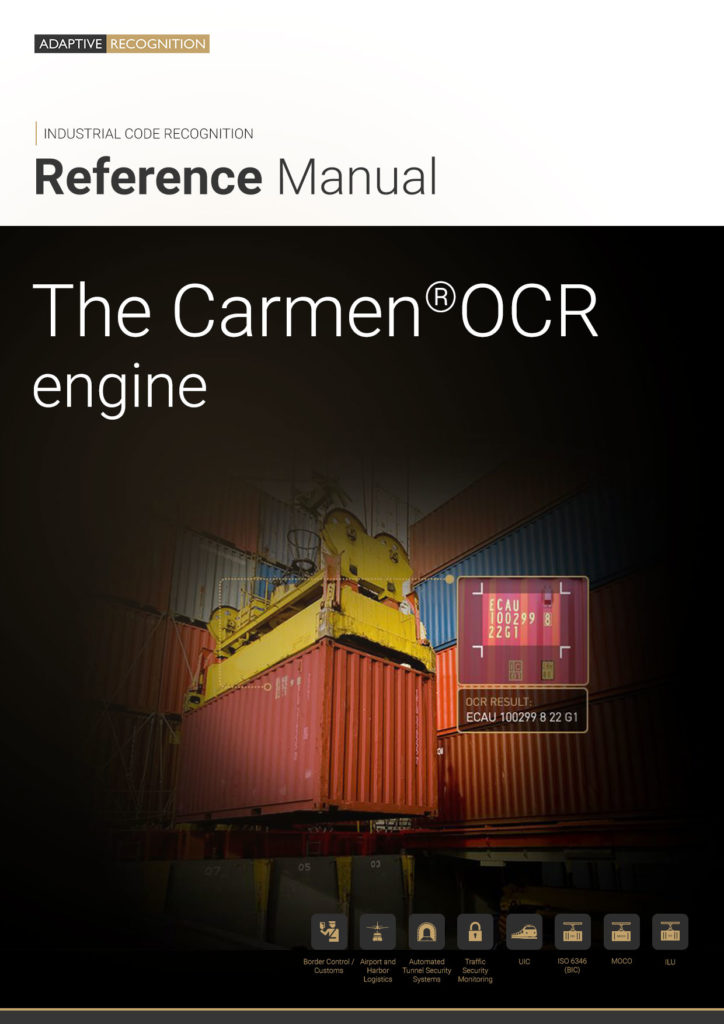 Carmen® Ocr Software Library For Container Code Recognition Adaptive