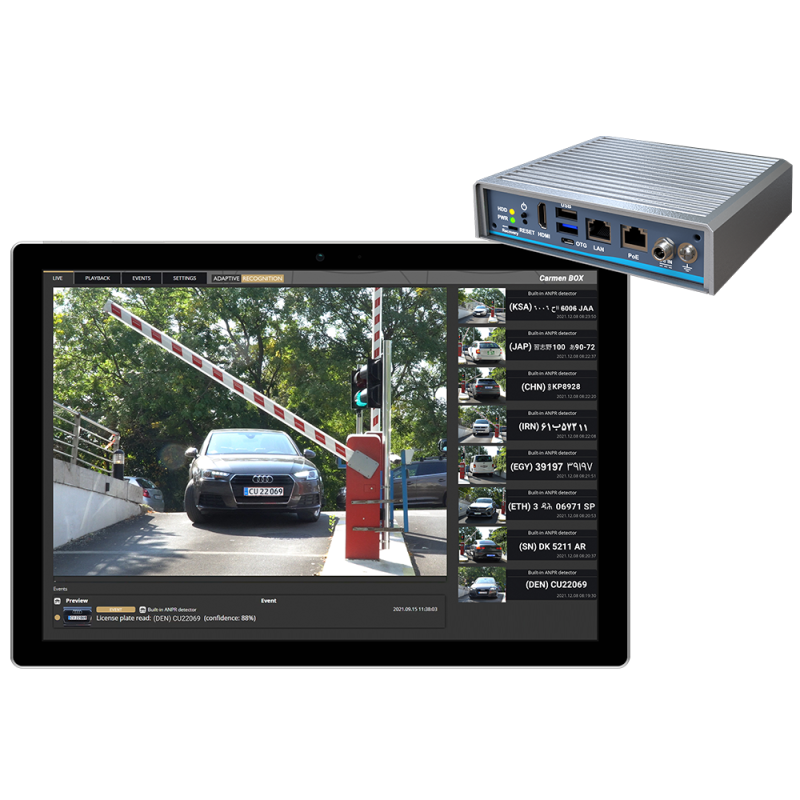Carmen BOX: an ANPR/ALPR Video Recognition Unit - Adaptive Recognition ...