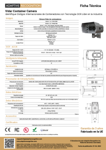 Vidar Container Camera for Container Code Capturing - Adaptive ...