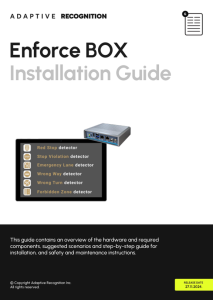 EnforceBox - Adaptive Recognition's documents