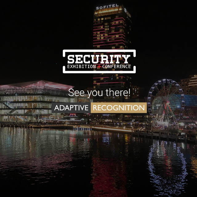 Security Exhibition, Sydney: 17-19 August - Adaptive Recognition | Image Capturing and Analytics